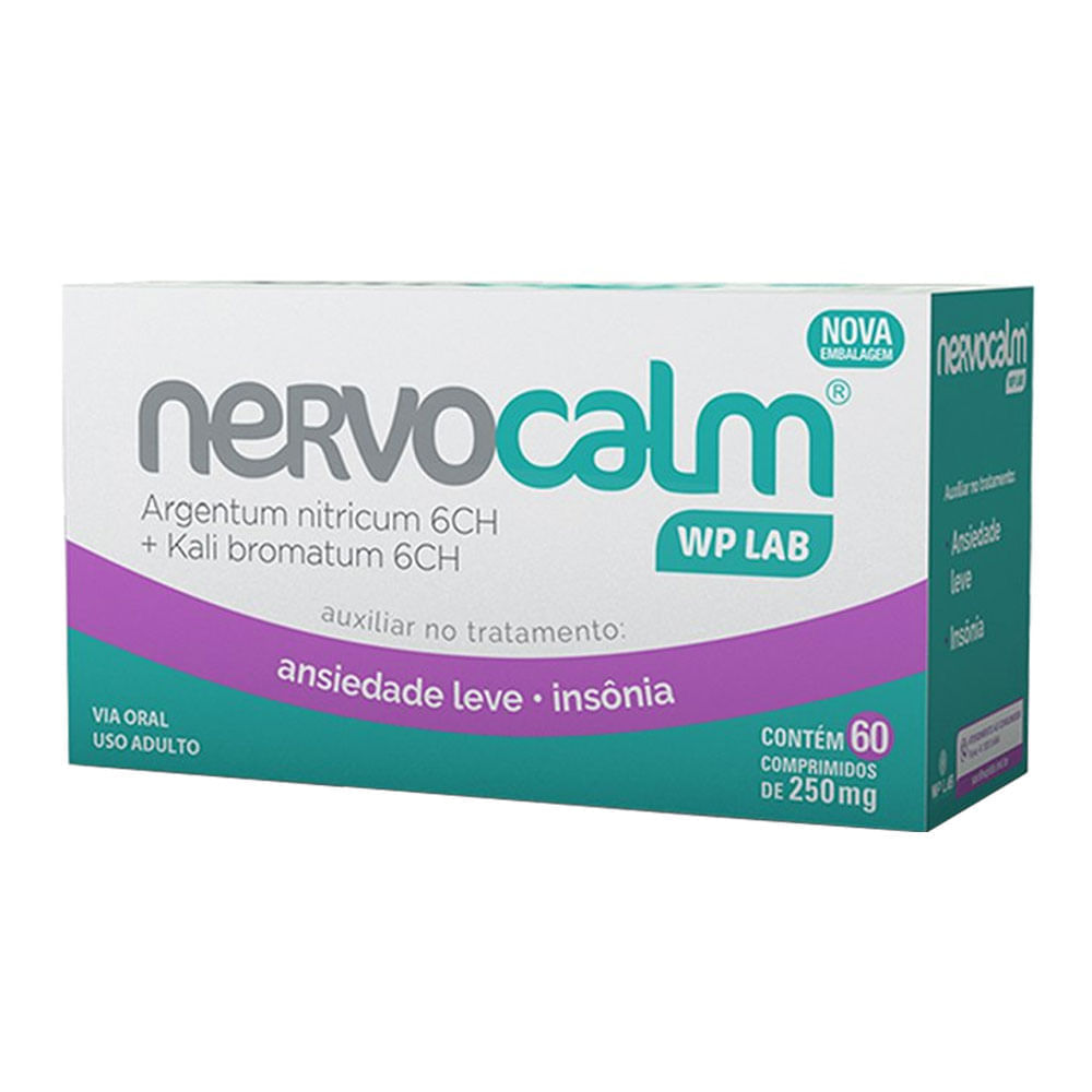 Nervocalm 250mg c/60 Comprimidos - Farmadelivery