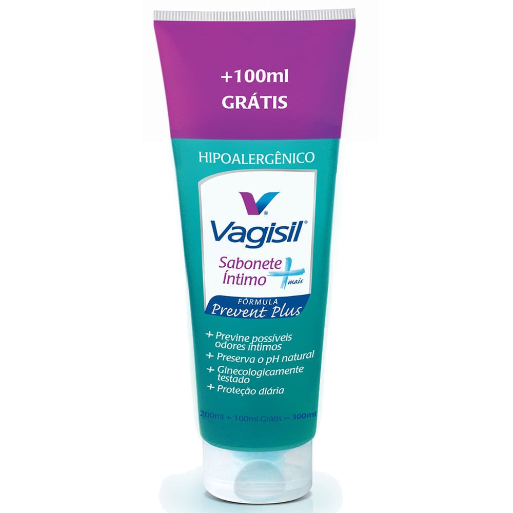 Vagisil Sabonete Íntimo Prevent Plus 200mL - Farmadelivery