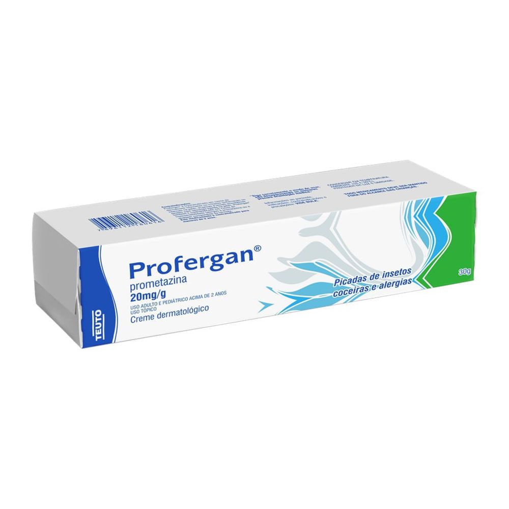 Profergan Creme Dermatológico 20mg/g 30g - Farmadelivery