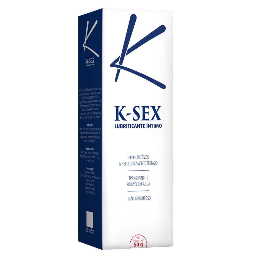 Lubrificante Íntimo K Sex Gel 50g Farmadelivery