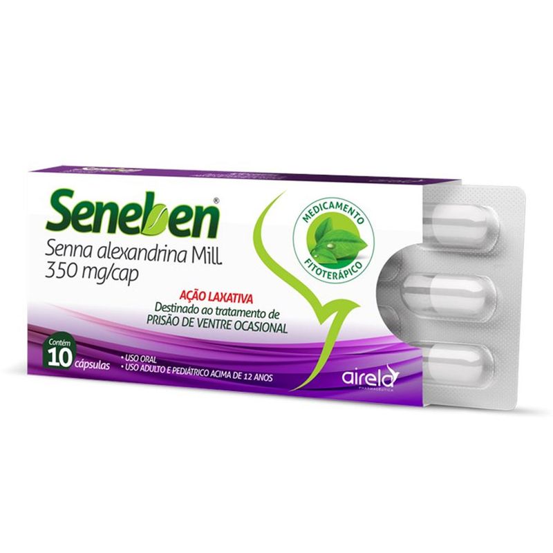 Seneben 350mg 10 Cápsulas em Oferta - Farmadelivery