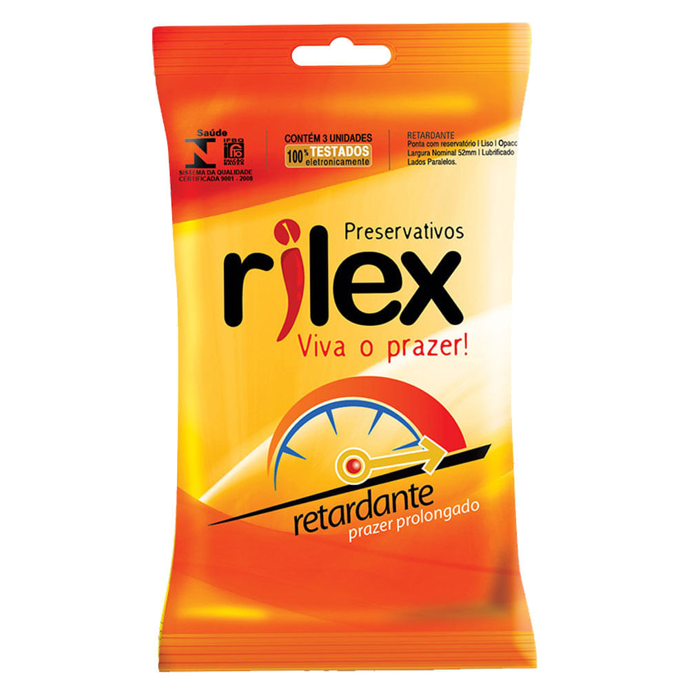 Preservativo Rilex Retardante 3 Camisinhas Em Oferta Farmadelivery