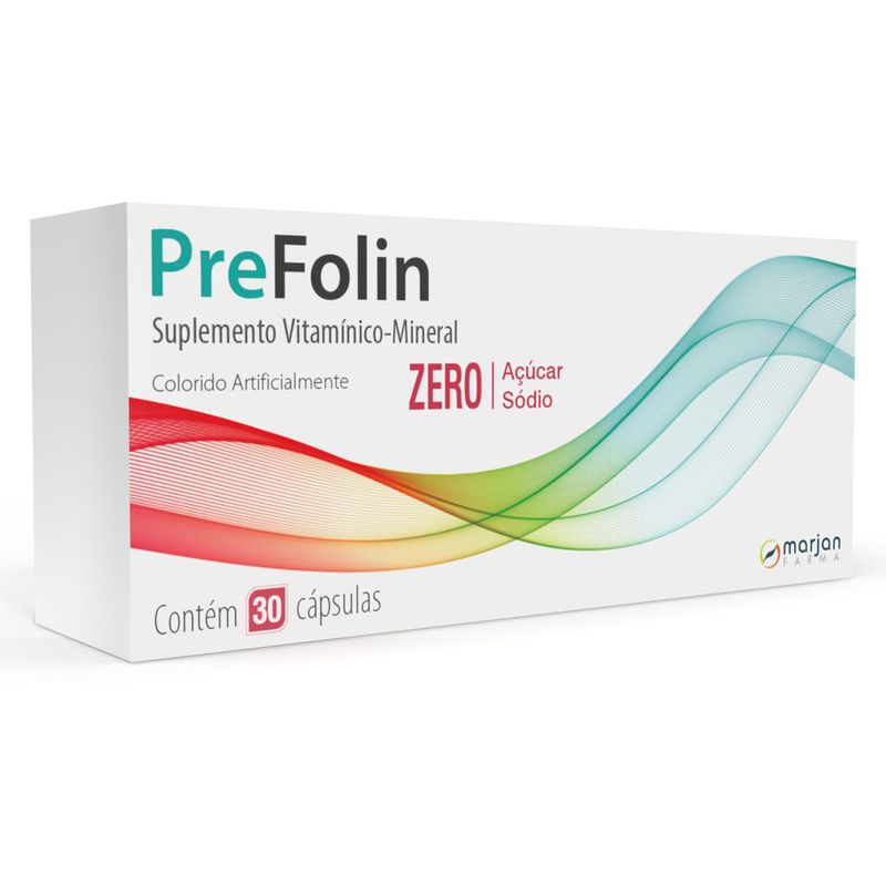 PreFolin 30 Cápsulas em Oferta - Farmadelivery
