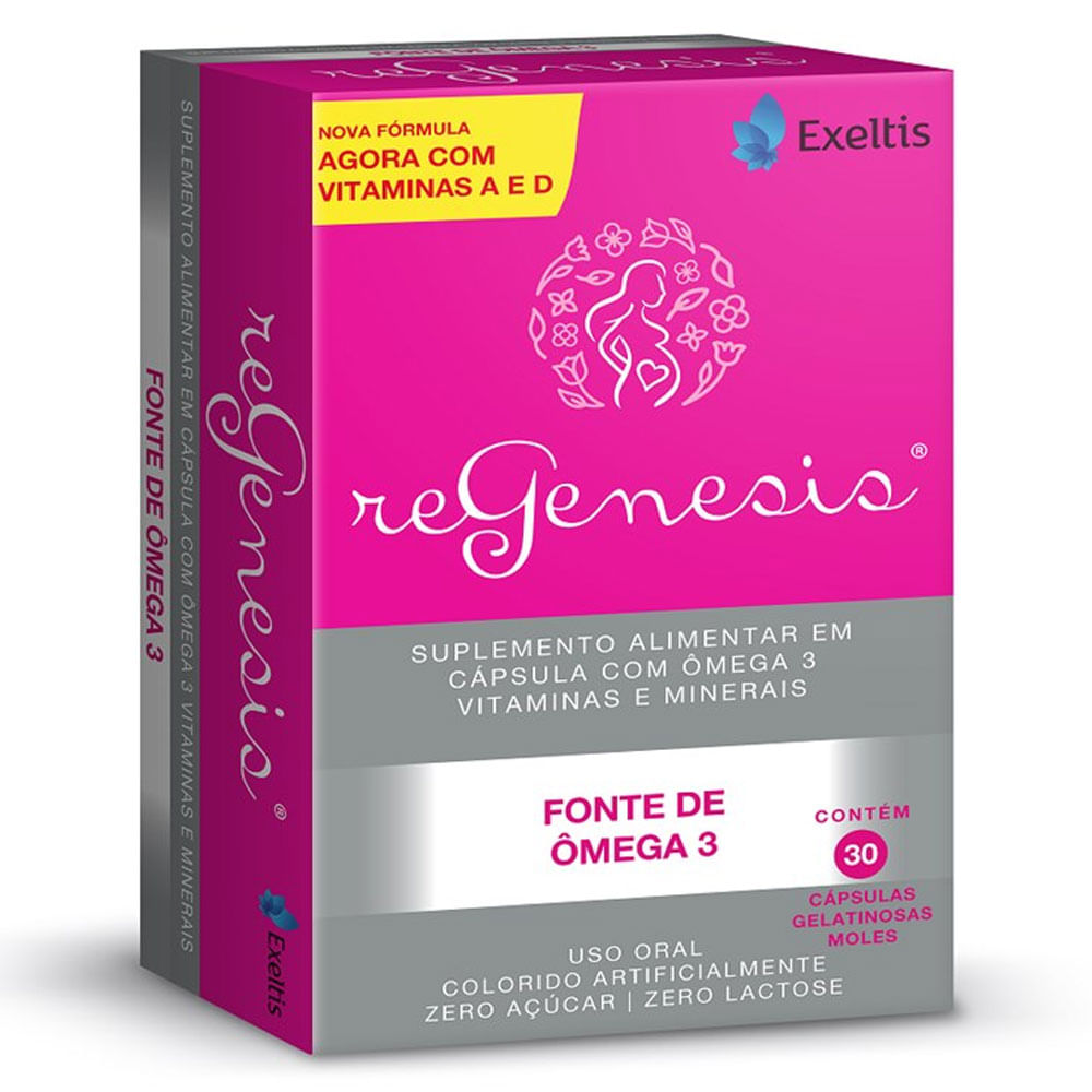 Regenesis 30 Cápsulas Em Oferta - Farmadelivery