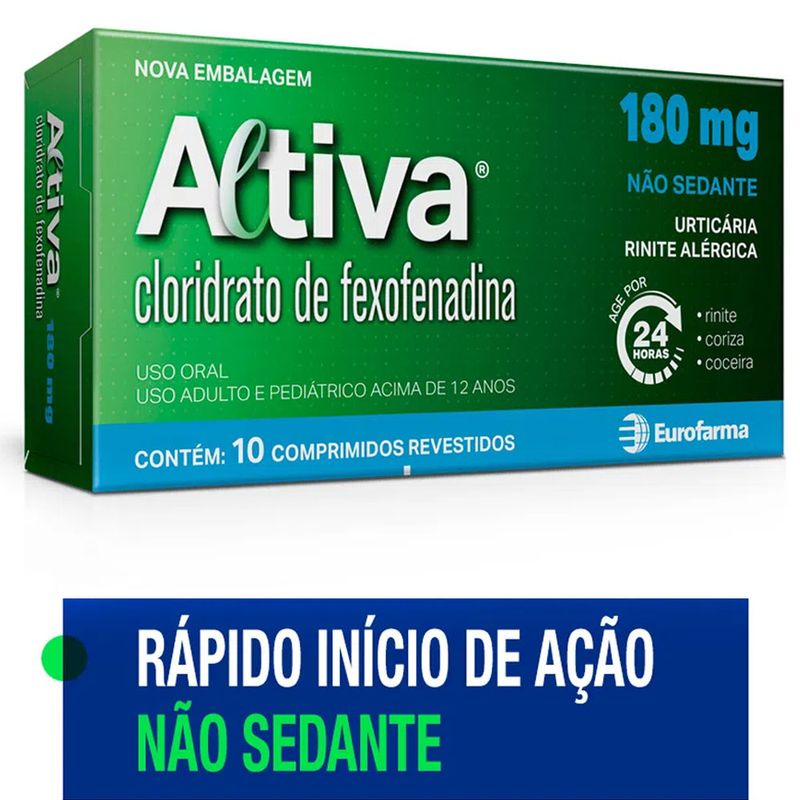 Altiva 180mg 10 Comprimidos em Oferta - Farmadelivery