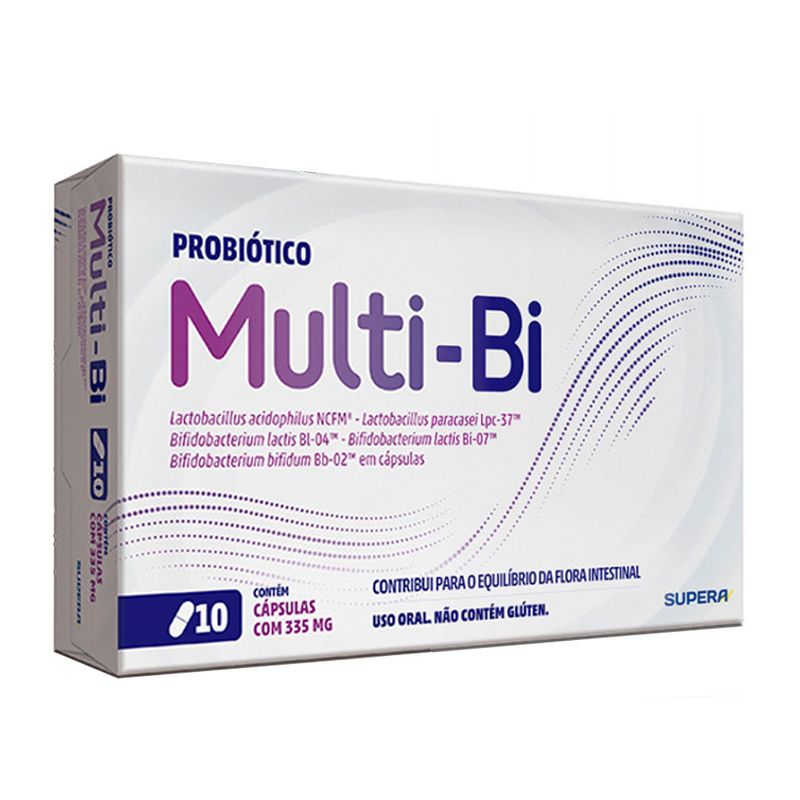 Multi-Bi Probiótico 10 Cápsulas em Oferta - Farmadelivery