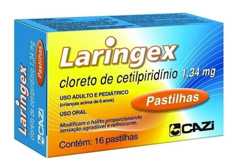 Laringex 16 Pastilhas - Farmadelivery