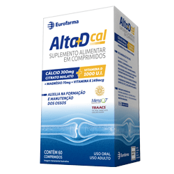 Alta+D Cal Suplemento Alimentar 60 Comprimidos - Farmadelivery