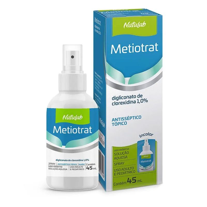 Metiotrat Spray Antisséptico para Curativos 45ml em Oferta - Farmadelivery